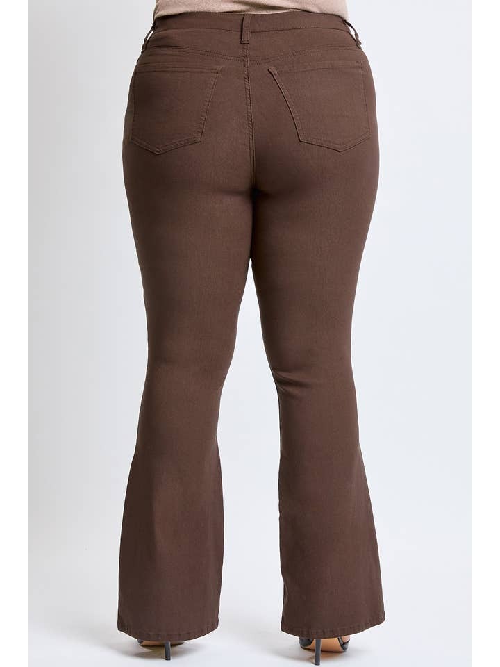 Plus Size Hyperstretch High Rise Flare Pants – TheBlingThing.com